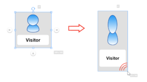 Grouping and resizing multiple elements in Cacoo | Nulab