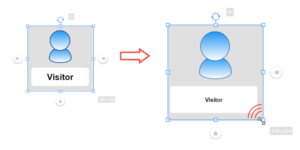 Grouping and resizing multiple elements in Cacoo | Nulab