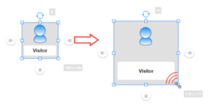 Grouping and resizing multiple elements in Cacoo | Nulab